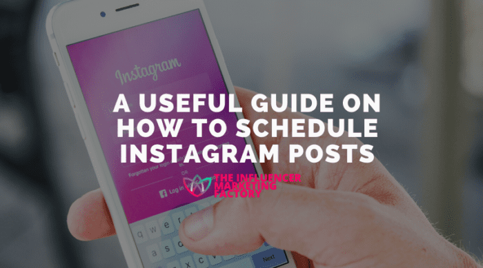 A Useful Guide on How to Schedule Instagram Posts - Influencer ...